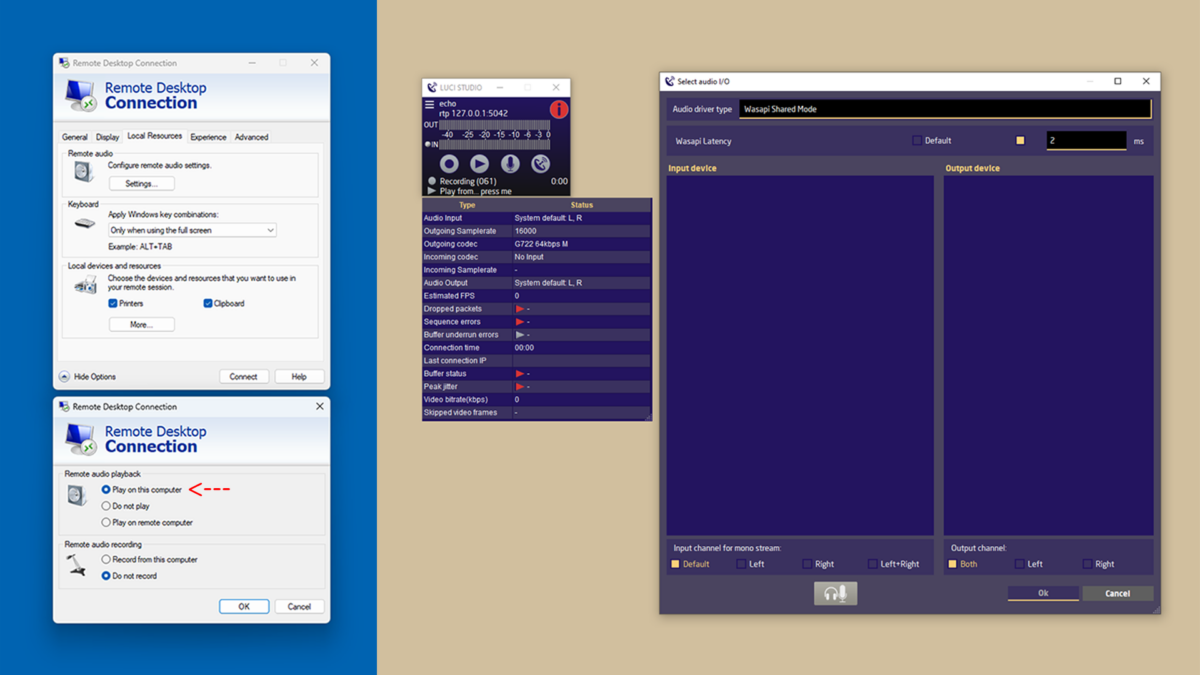RDP client setup – LUCI Knowledge Base